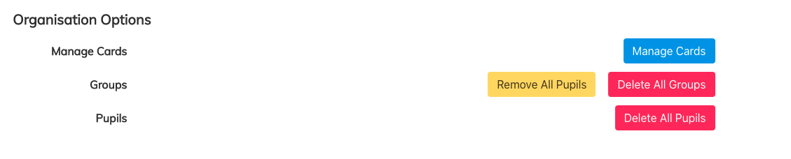 How to add/remove card details